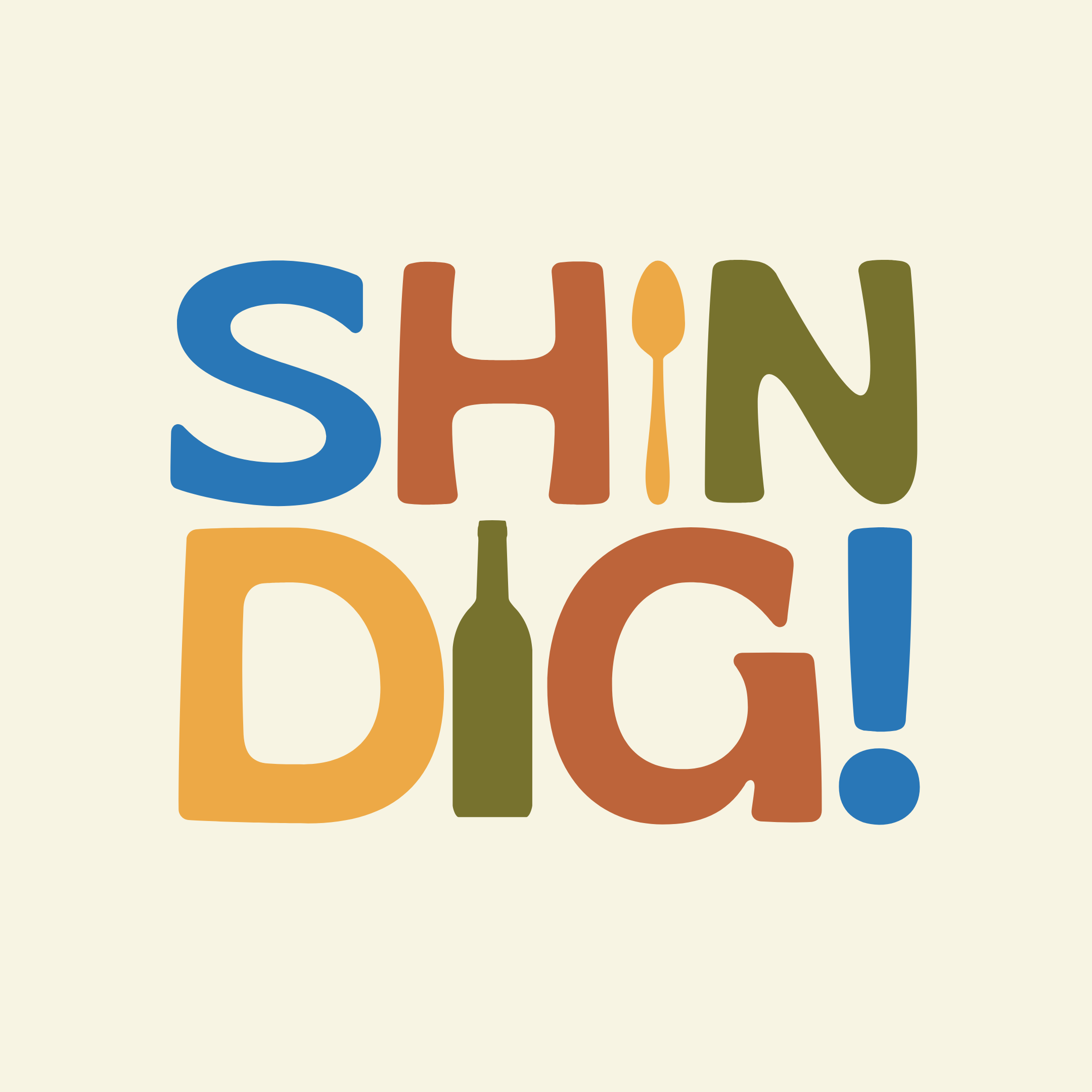 SHINDIG - Dinner party recipe packs to help keep your circle connected.